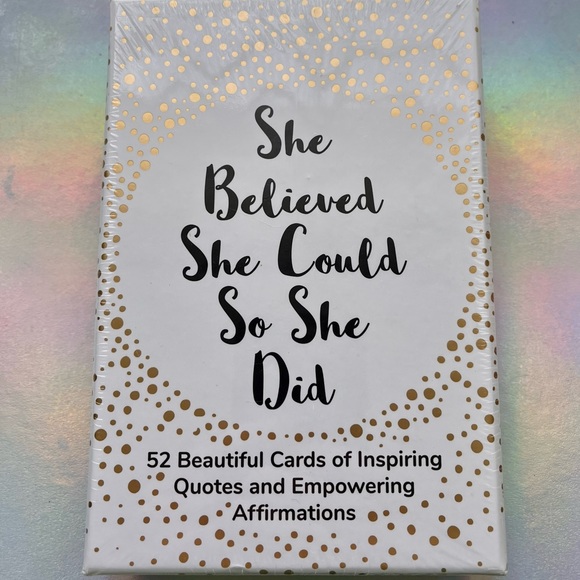Other | Box Of Inspirational Quotes Affirmations | Poshmark